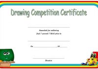 FREE Drawing Competition Certificate Templates: 7 Best Ideas