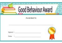 Good Behaviour Certificate - 10+ Best Template Ideas FREE
